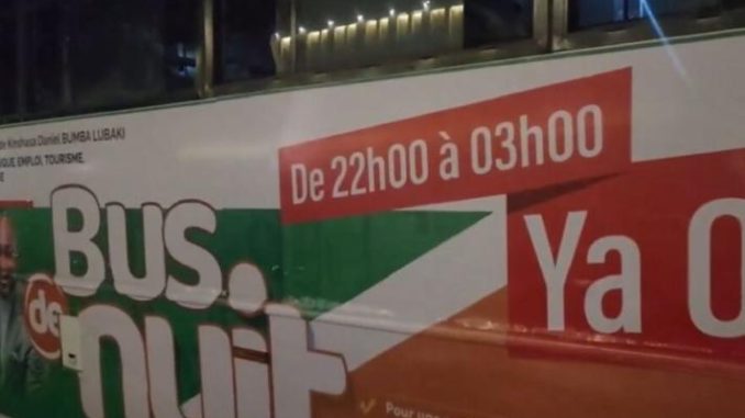 RDC-Kinshasa : « Bus de Nuit Ya Ofele », plus d’un million de Kinois ...